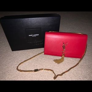 Yves Saint Laurent | Bags | Authentic Ysl Kate Medium With Tassel ...